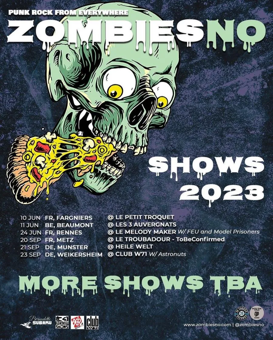 Concert Zombies No - 21/09/2023 - Münster - Heile Welt - Allemagne