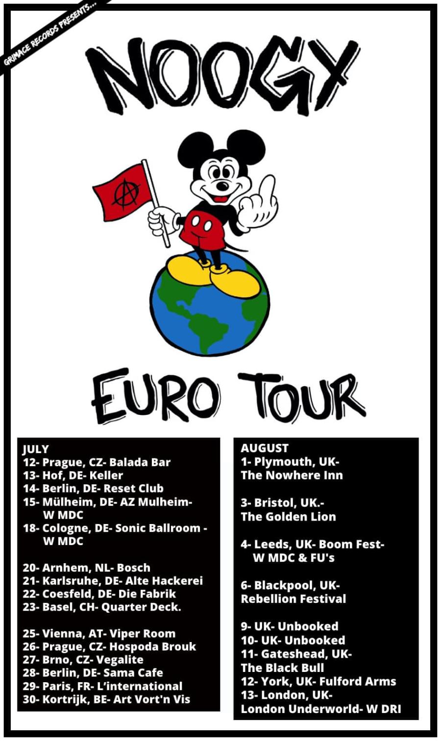 Noogy - Euro Tour 2023 - 23/07/2023 - Basel - Quarterdeck - Switzerland