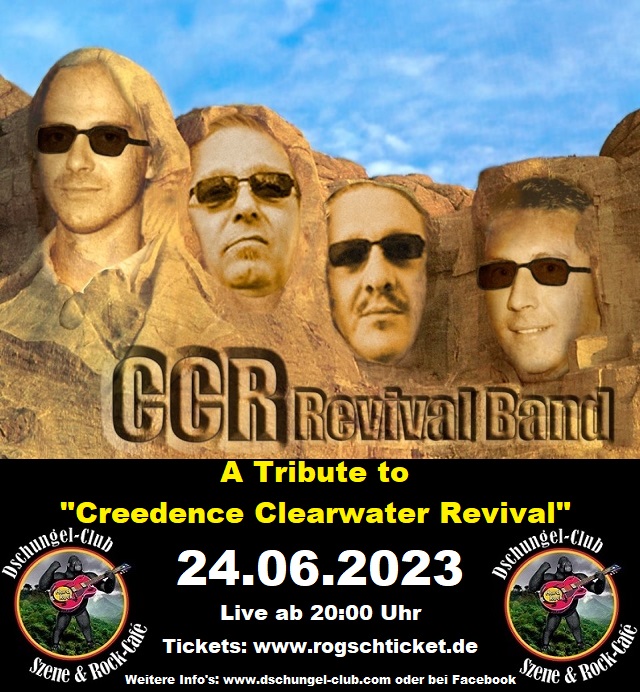 Event CCR Revival Band - 24/06/2023 - Moers - Dschungel-Club - Germany
