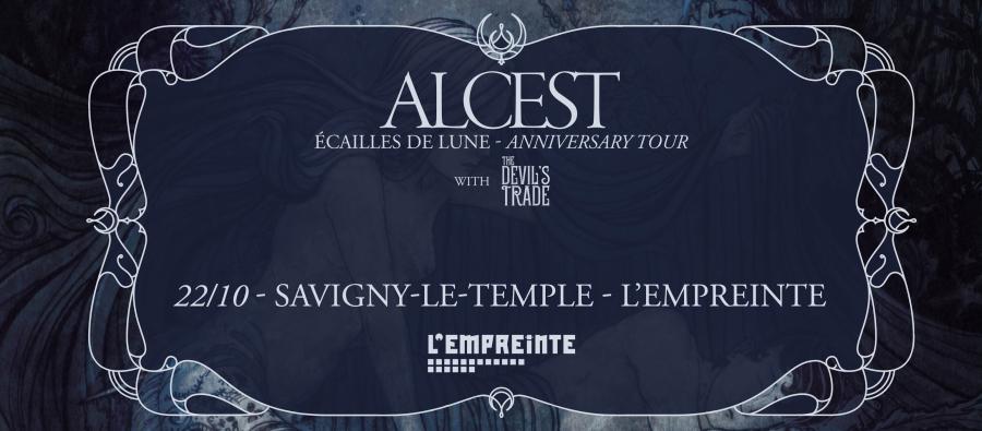 Concert Alcest - 22/10/2023 - Savigny Le Temple - L'Empreinte - France