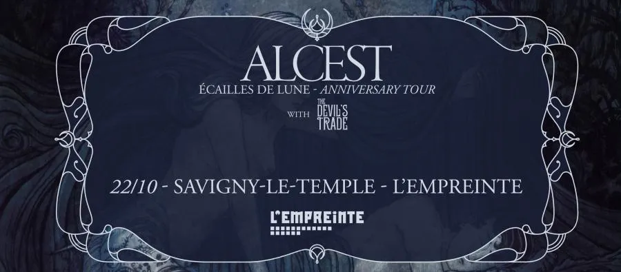 Concert Alcest - 22/10/2023 - Savigny Le Temple - L'Empreinte - France