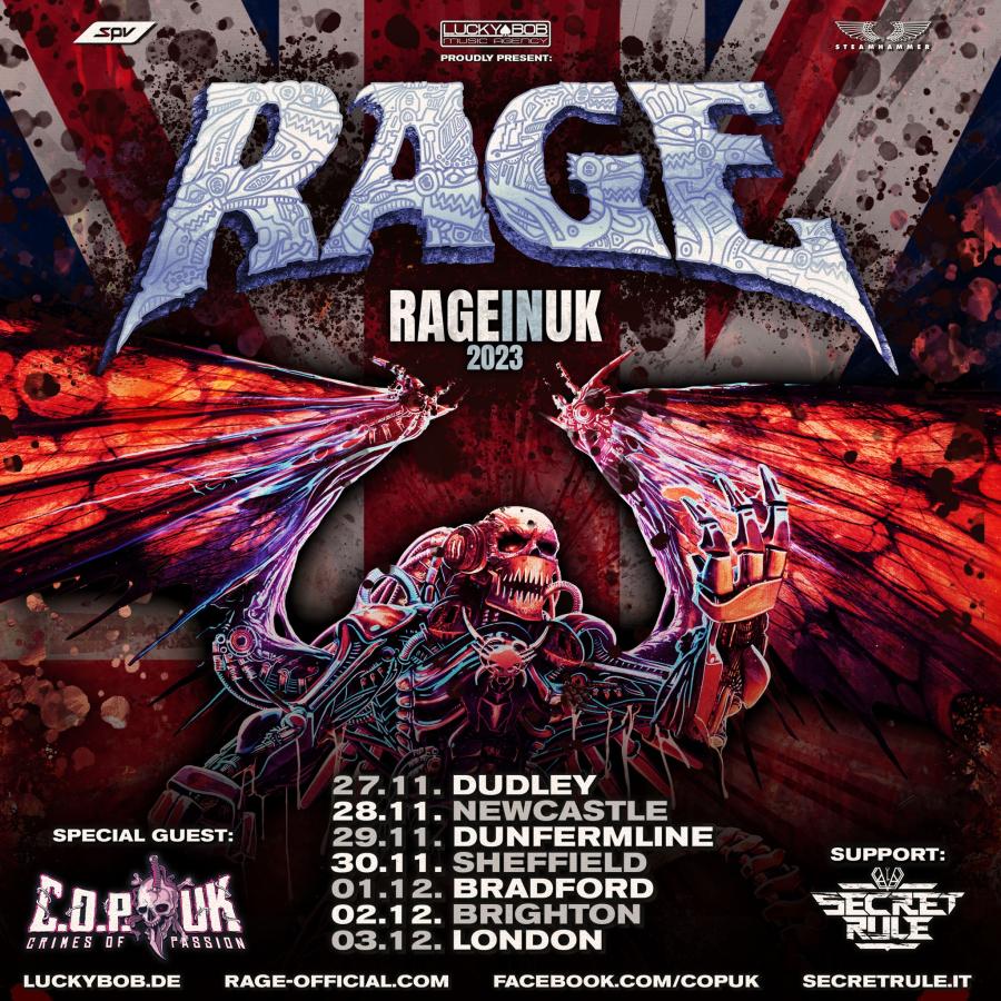 Event Rage - 01/12/2023 - Bradford - Nightrain - United Kingdom