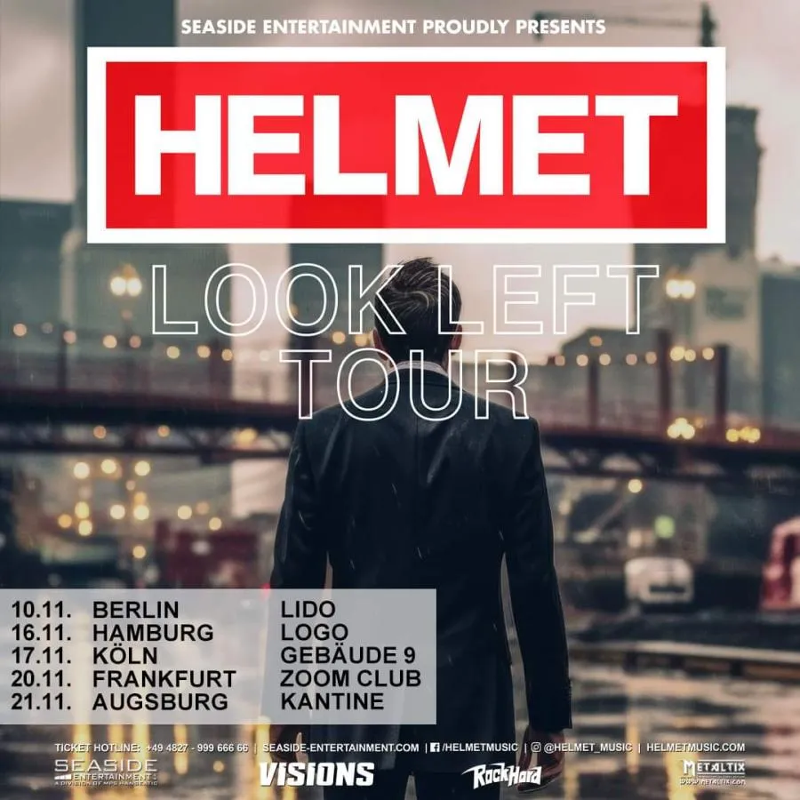 Concert Helmet - 17/11/2023 - Köln - Gebäude 9 - Allemagne