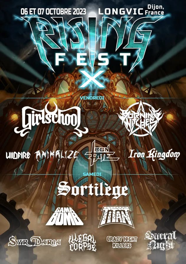 Rising Fest 2023 - 06/10/2023 (2 jours) - Longvic - France