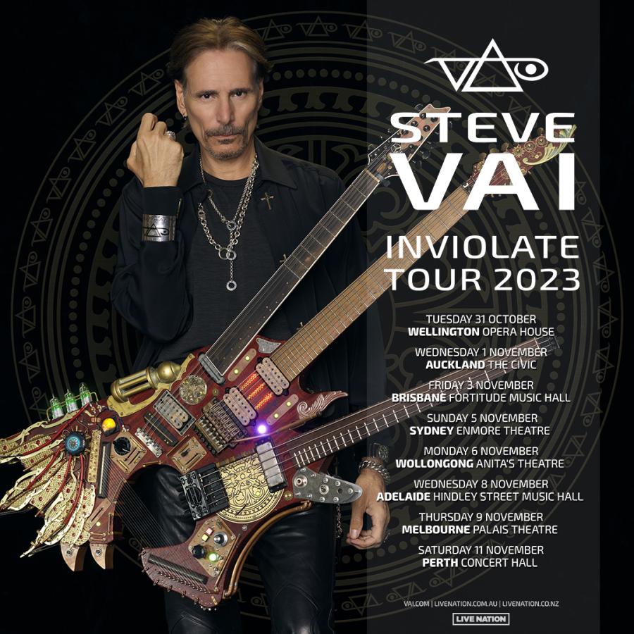 Concert Steve Vai - 11/11/2023 - Perth - Concert Hall - Australie
