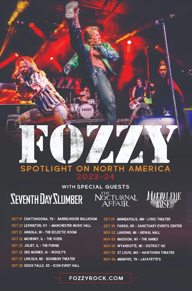 Event Fozzy - Line up