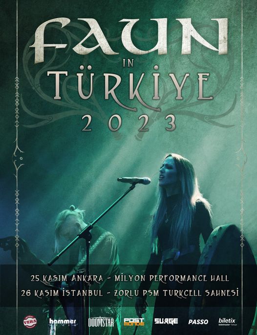 Concert Faun - 25/11/2023 - Ankara - Ankara - Milyon Performance Hall ...