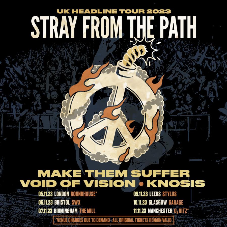 Event Stray From The Path - 05/11/2023 - London - Roundhouse - United ...
