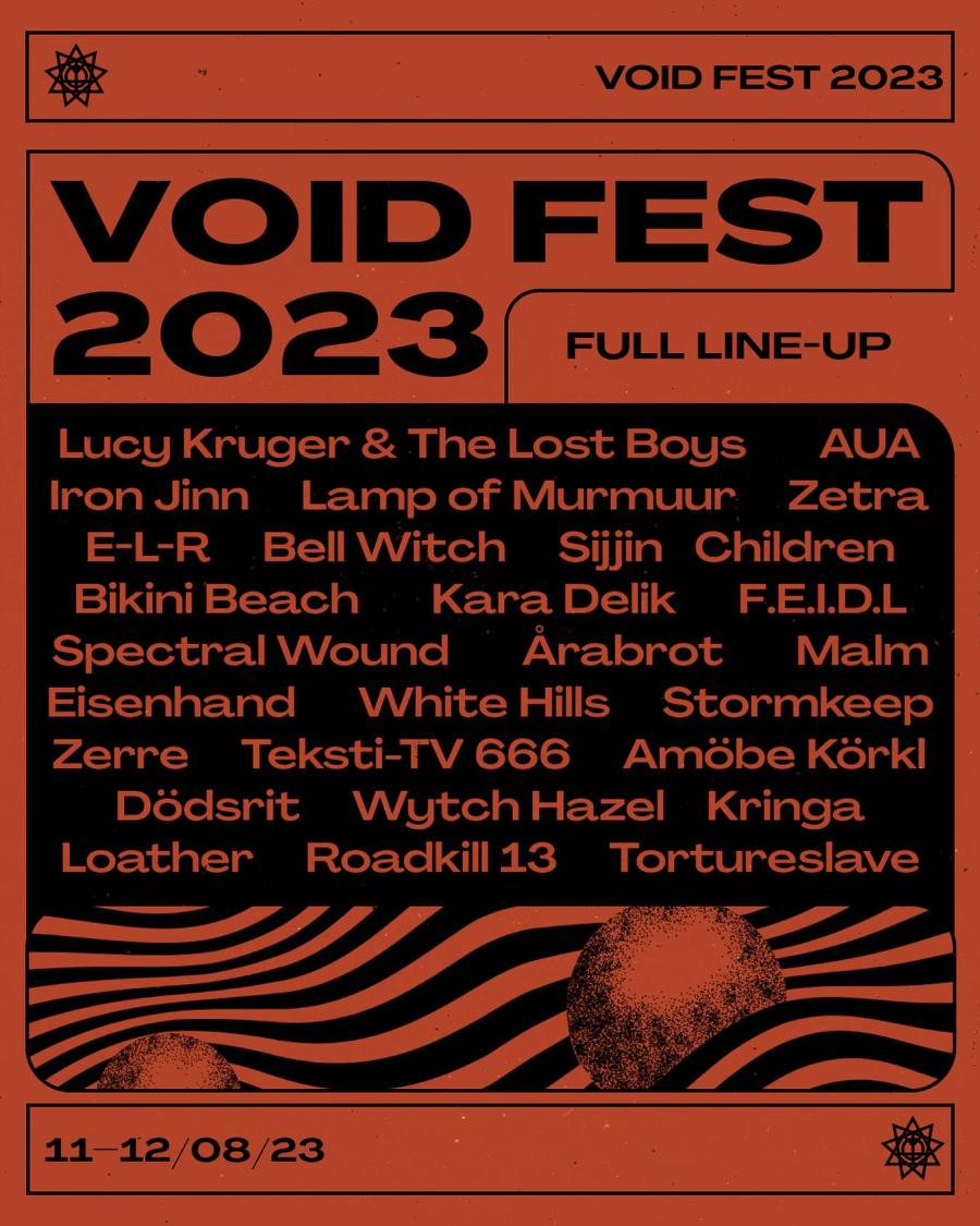 Void Fest 2023 - 11/08/2023 (3 days) - Waldmünchen - Germany