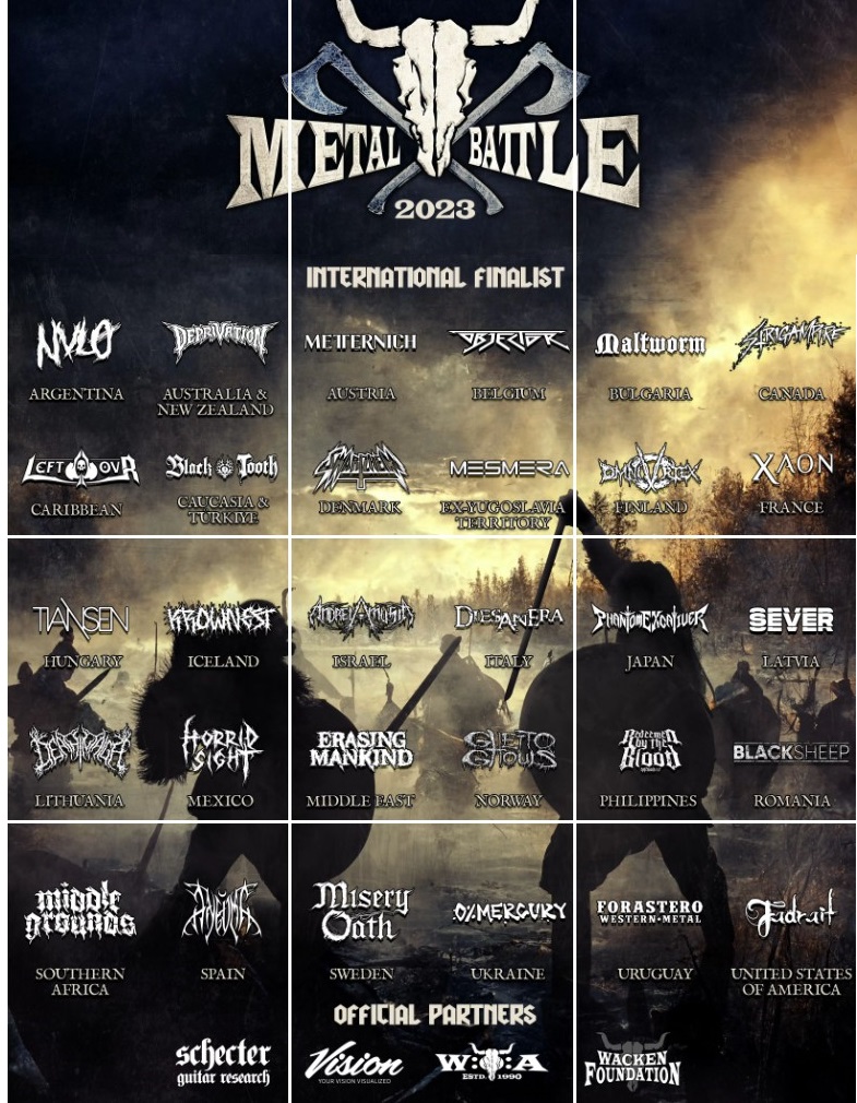 Wacken Open Air - Metal Battle 2023 - 02/08/2023 (4 days) - Wacken ...