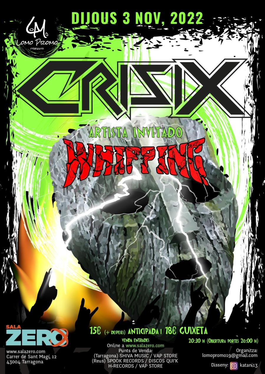 Crisix + Whipping - Line up