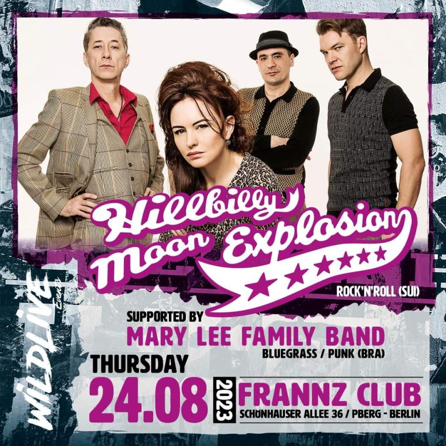 Event The Hillbilly Moon Explosion - Line up