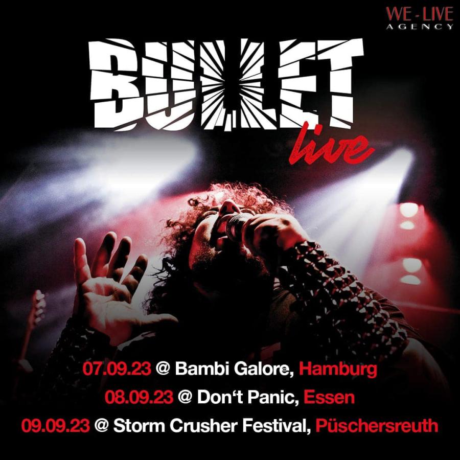 Bullet Germany 2023 - 07/09/2023 - Hamburg - Bambi Galore - Germany