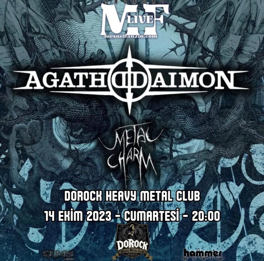 Agathodaimon - 14/10/2023 - Istanbul - Dorock Heavy Metal Club - Turkey