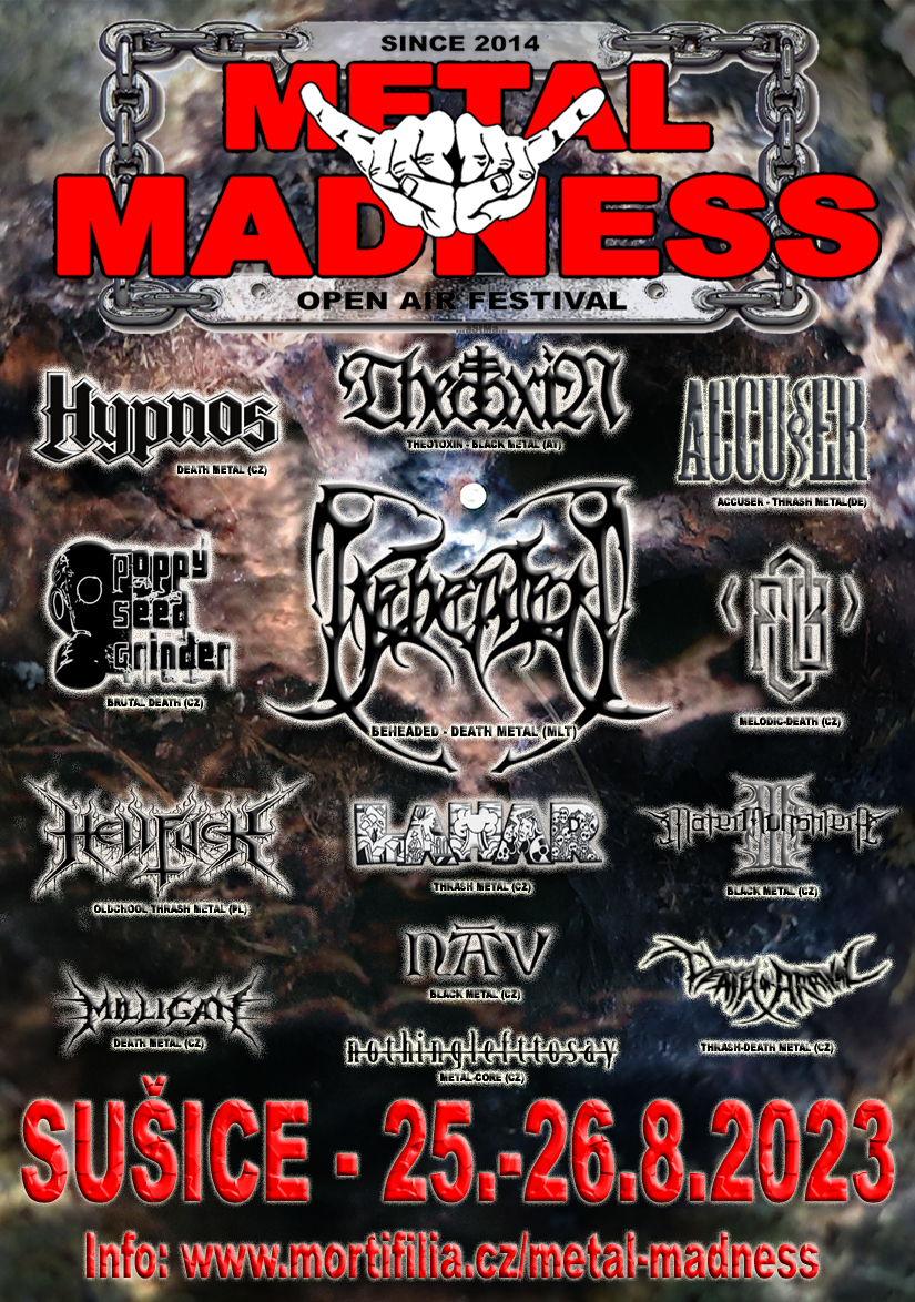 Metal Madness 2023 - 25/08/2023 (2 days) - Sušice - Czechia