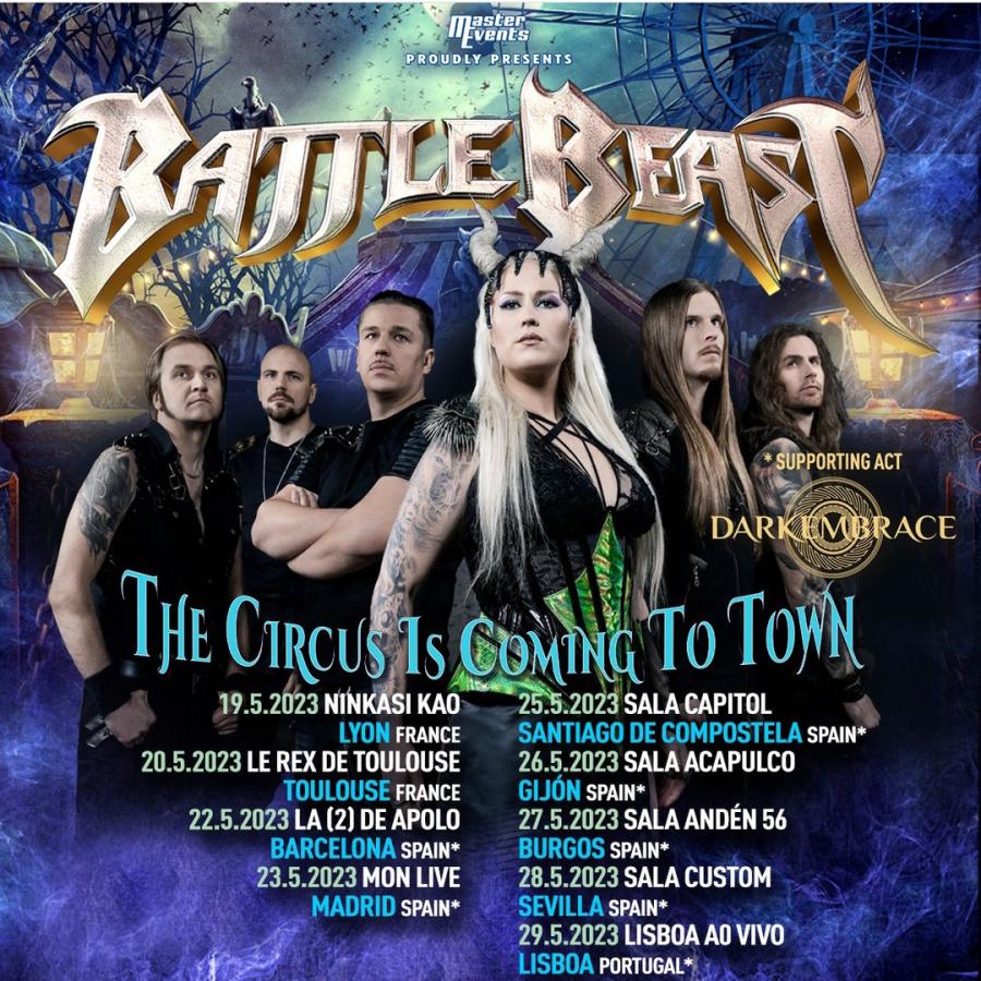 Event Battle Beast - 25/05/2023 - Santiago de Compostela - Capitol - Spain