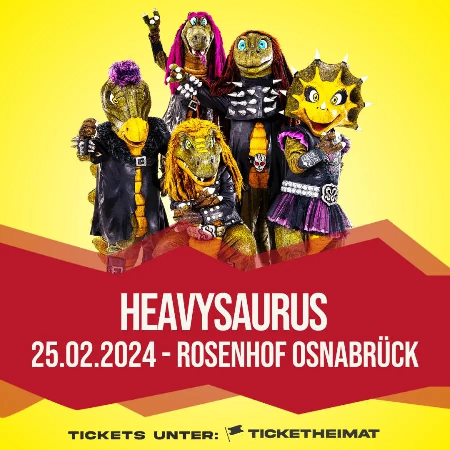 Concert Heavysaurus - 25/02/2024 - Osnabrück - Rosenhof - Allemagne