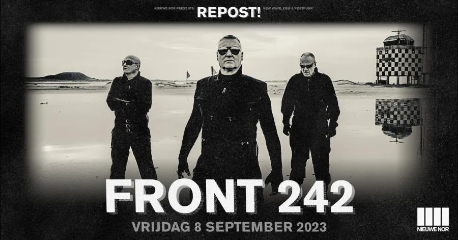Concert Front 242 - 08/09/2023 - Heerlen - Nieuwe Nor - Pays-Bas