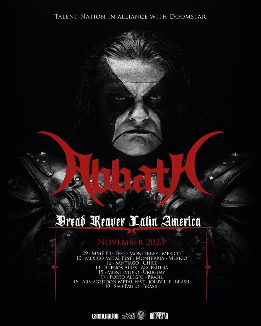 Concierto Abbath - 14/11/2023 - Buenos Aires - TBD - Argentina