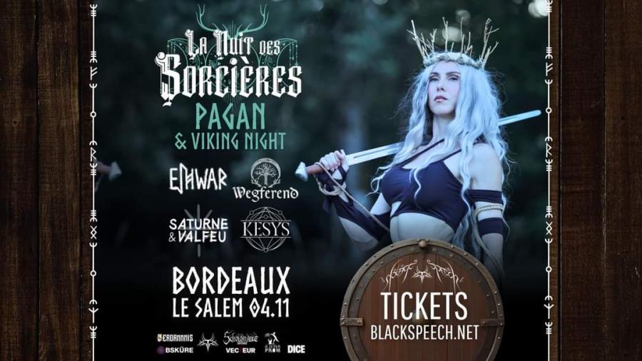 La nuits des sorcières BDX - 04/11/2023 - Le Haillan - Le Salem Bar ...