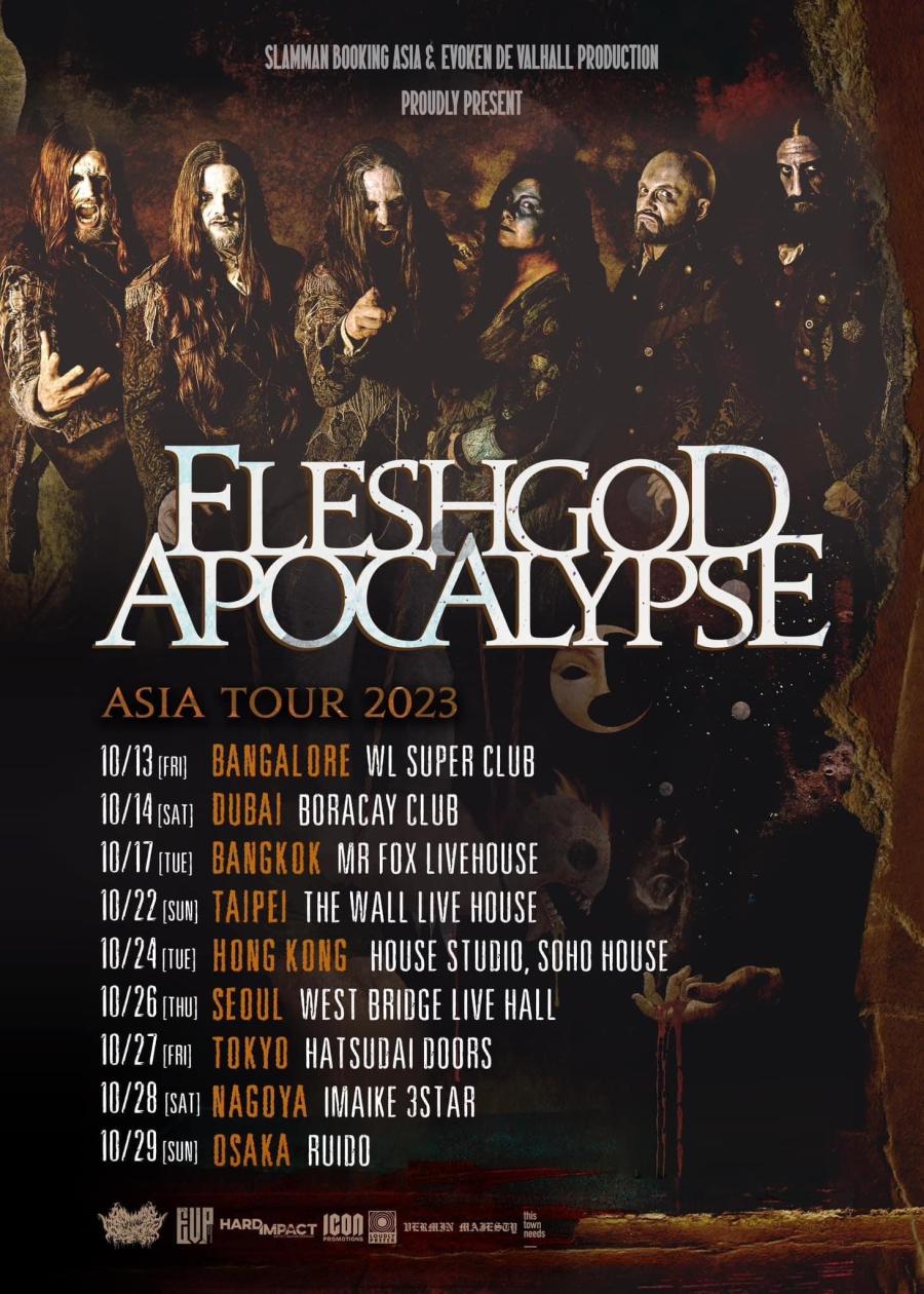 Concierto Fleshgod Apocalypse - Line up