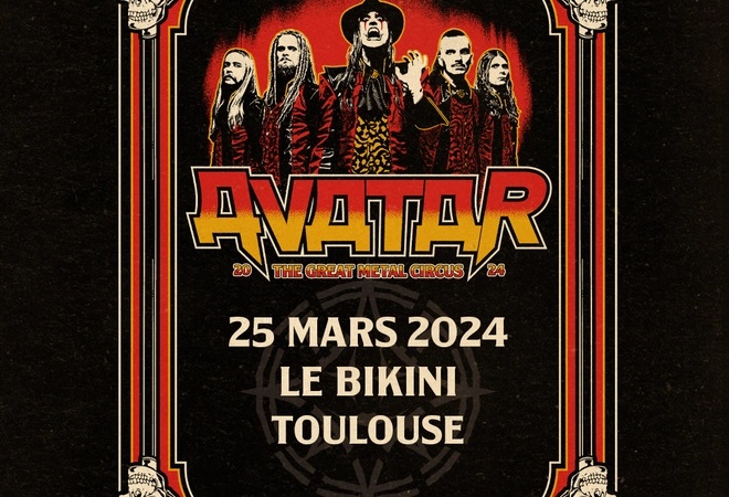 Concert Avatar - 25/03/2024 - Toulouse - Le Bikini - France