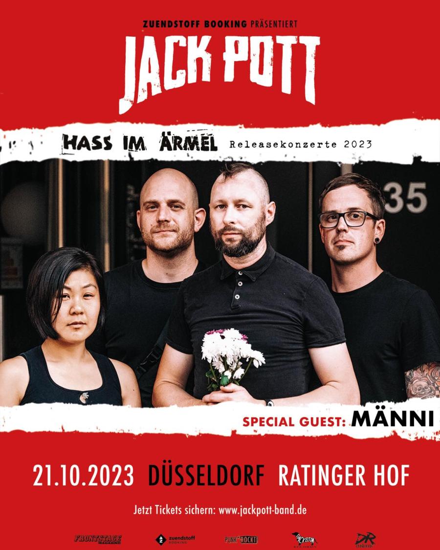 Evenement Jack Pott - Line up