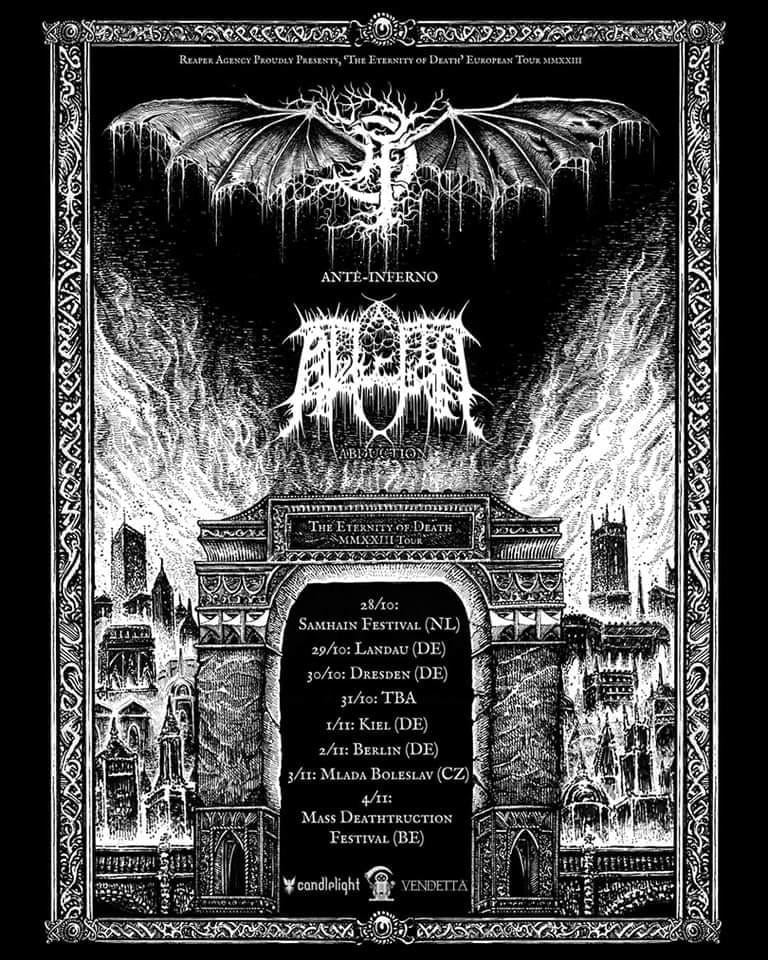 Concert Ante-Inferno + Abduction - 01/11/2023 - Kiel - Alte Meierei ...