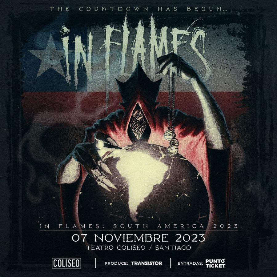 In Flames: South American tour 2023 - Line up