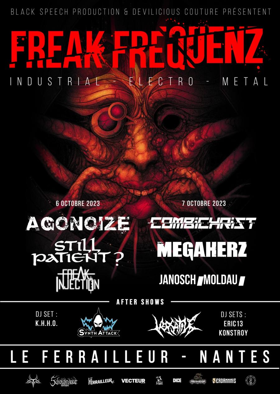 Freak Frequenz 2023 - 06/10/2023 (2 jours) - Nantes - Le Ferrailleur ...