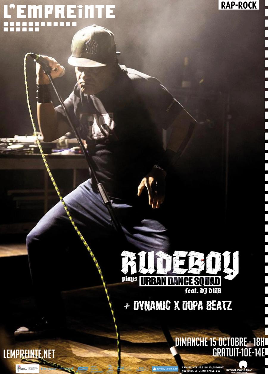 Rudeboy plays Urban Dance Squad - Line up