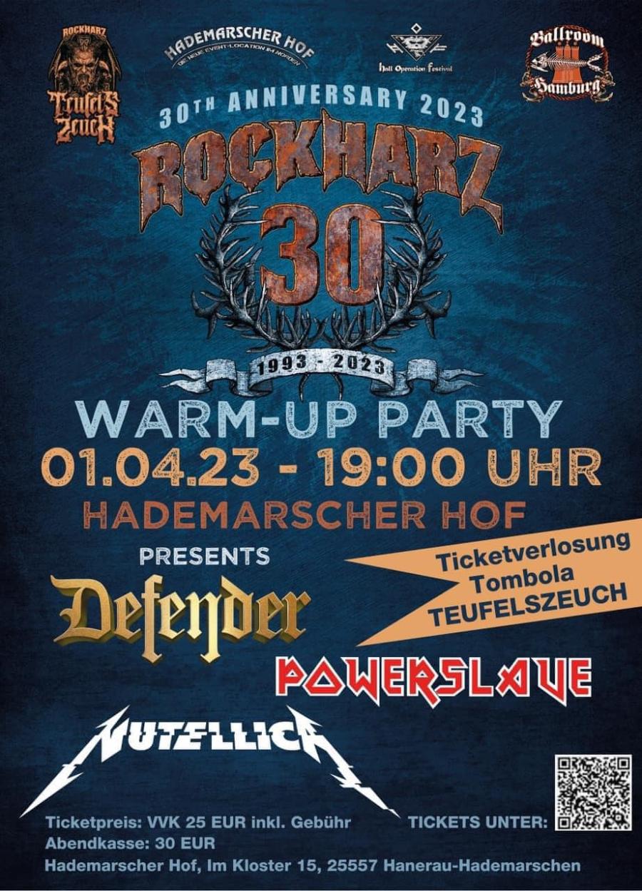Rockharz Warm Up Party 2023 - Line up
