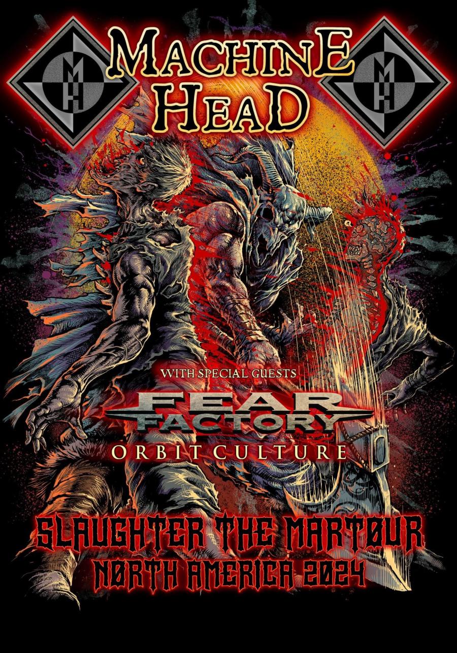 Event Machine Head - 18/02/2024 - San Antonio - Aztec Theater - United ...