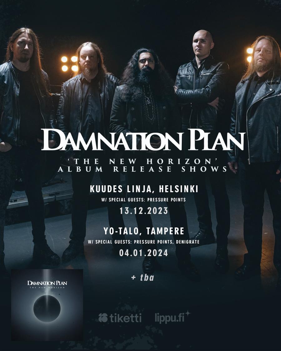 Damnation Plan + Pressure Points - 04/01/2024 - Tampere - Yo-Talo - Finland
