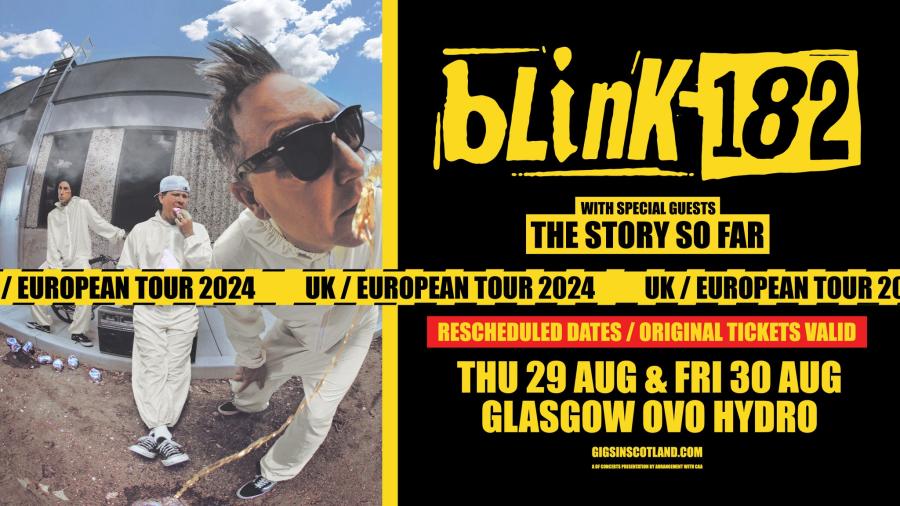 Concert Blink-182 - 30/08/2024 - Glasgow - OVO Hydro - Royaume Uni