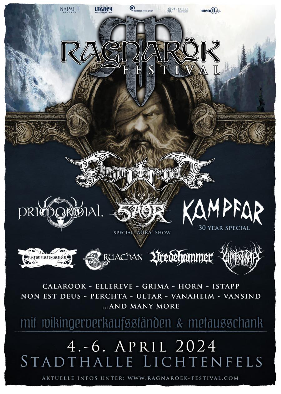 Ragnarok Festival 2024 - 04/04/2024 (3 jours) - Lichtenfels ...