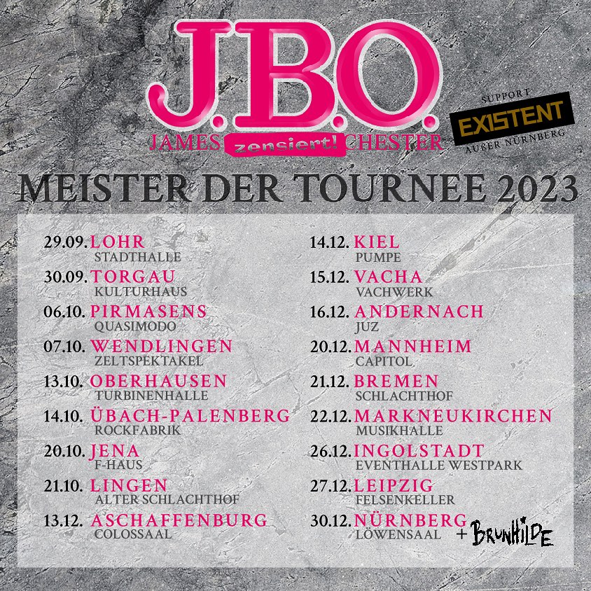 Concert J.B.O. - 30/12/2023 - Nürnberg - Löwensaal - Allemagne