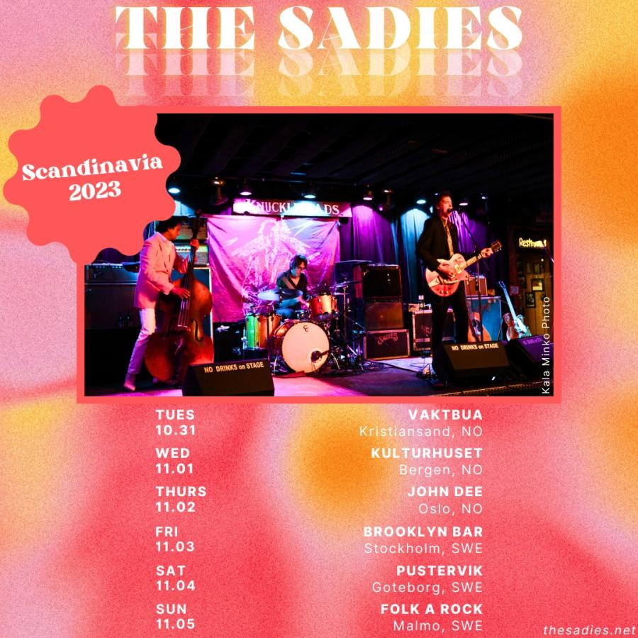 Concert The Sadies - Line up