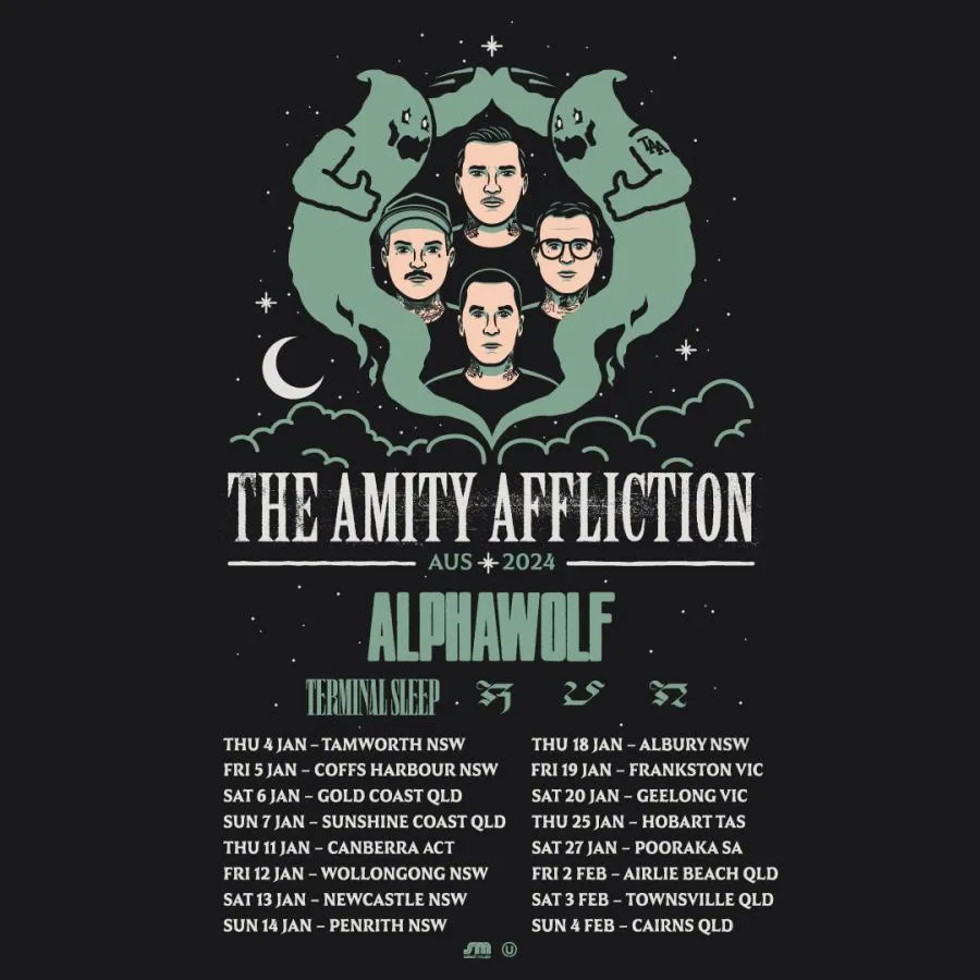 Concert The Amity Affliction - 04/01/2024 - Tamworth West - West Tamworth League Club - Australie