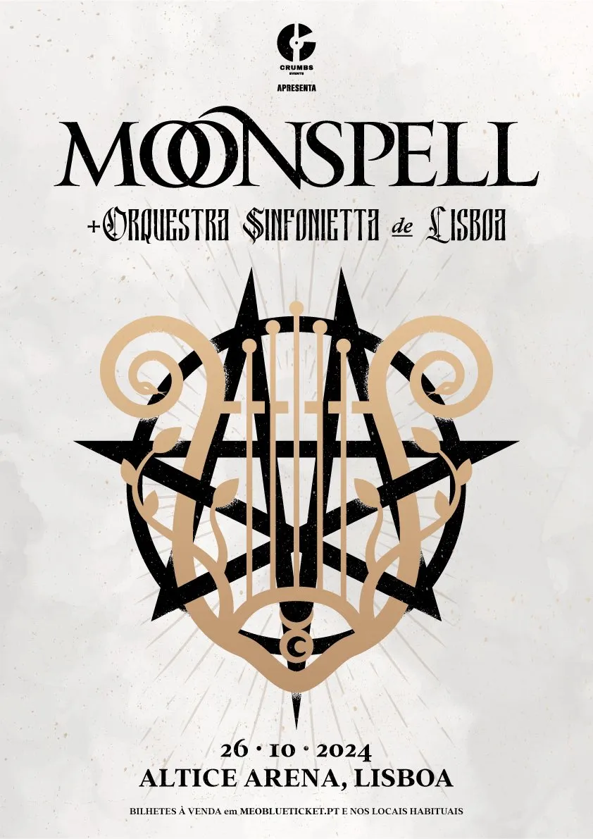 Moonspell + Orquestra Sinfonietta de Lisboa - 26/10/2024 - Lisboa - MEO ...