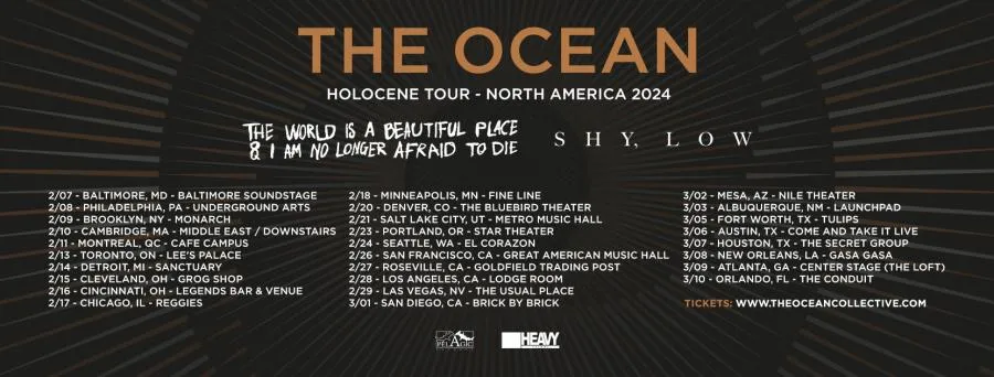 Concert The Ocean - 09/03/2024 - Atlanta - Center Stage (The Loft ...