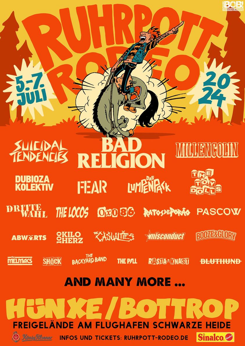 Ruhrpott Rodeo 2024 - 05/07/2024 (3 days) - Hünxe - Germany