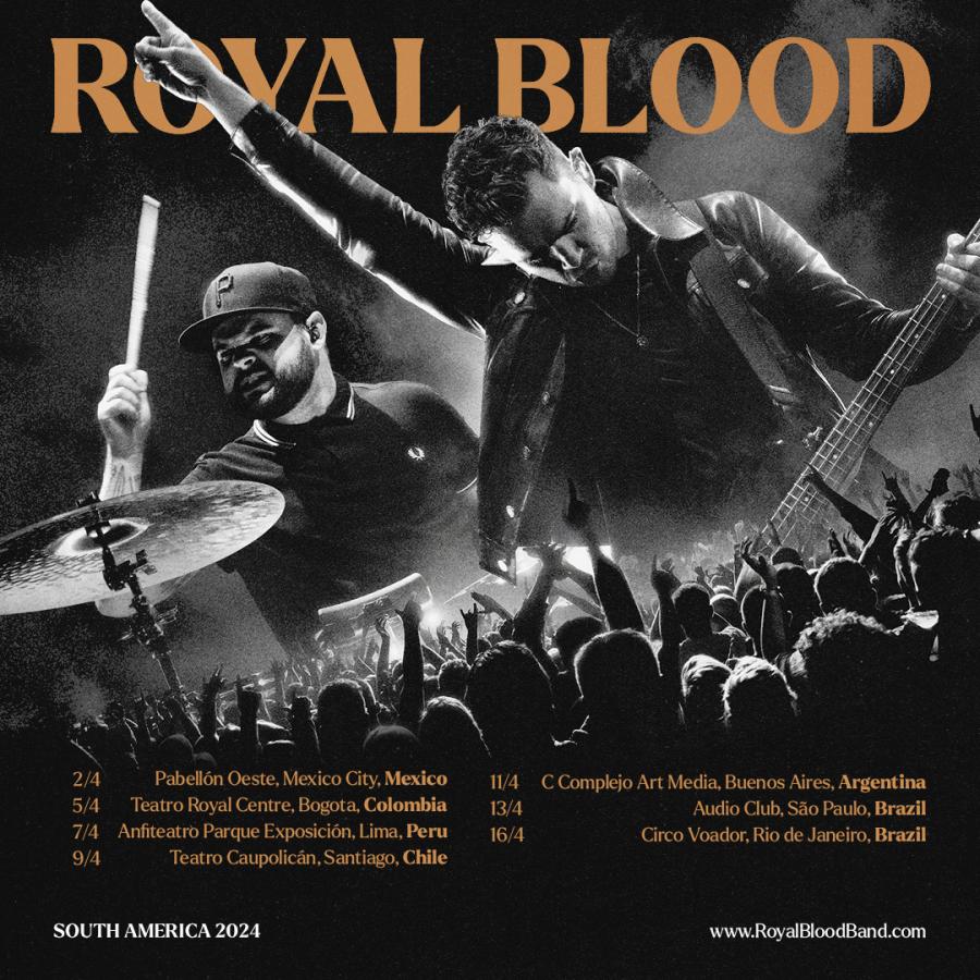 Evento Royal Blood - Line up