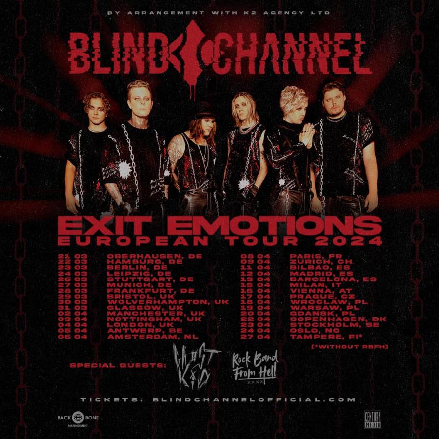 Event Blind Channel - 27/03/2024 - München - Backstage - Germany