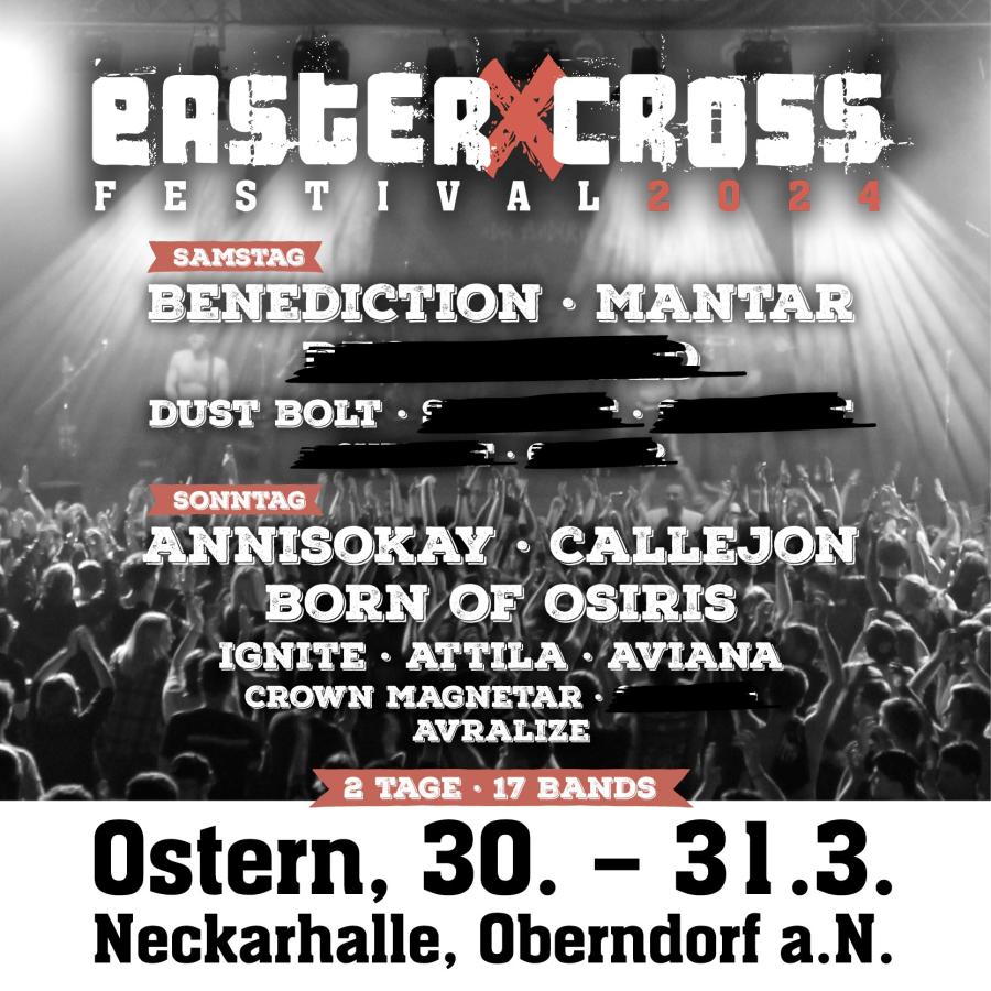 Easter Cross Festival 2024 - Line up