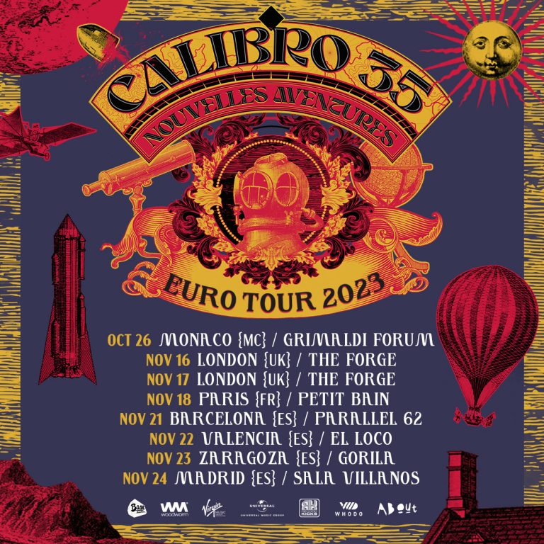 Calibro 35 - Euro Tour 2023 - 26/10/2023 - Monaco - Grimaldi Forum - Monaco