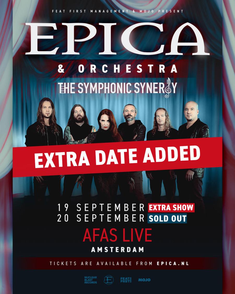Epica - The Symphonic Synergy - 20/09/2024 - Amsterdam - AFAS Live ...