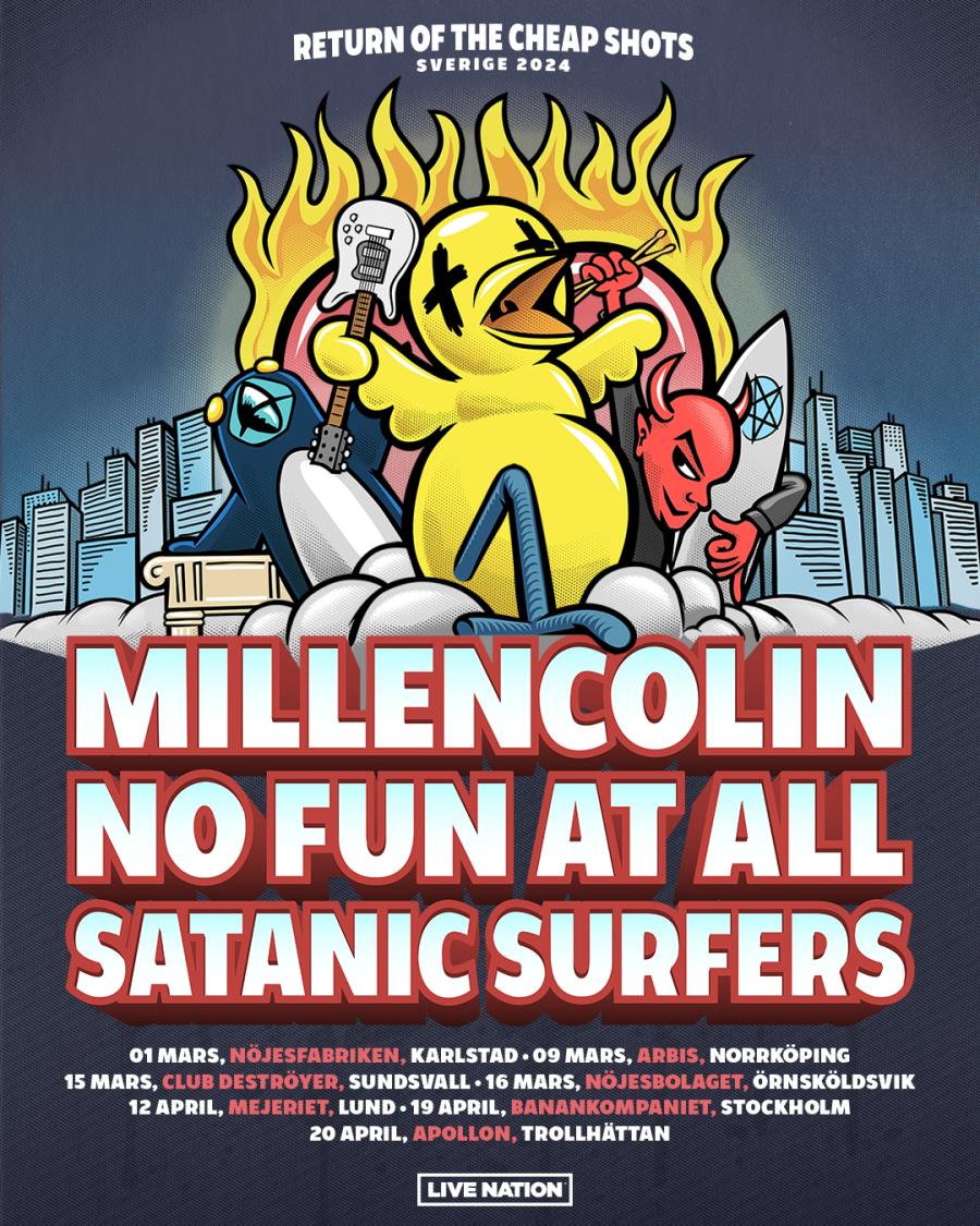 Event Return Of The Cheap Shots - 15/03/2024 - Sundsvall - Club ...