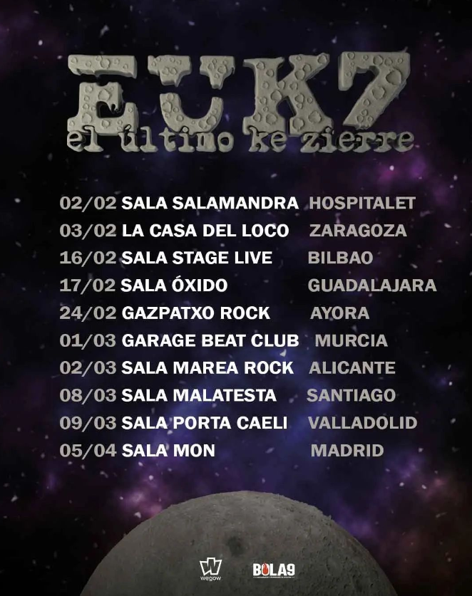 Concert El Último Ke Zierre - 24/02/2024 - Ayora - Gazpatxo Rock - Espagne