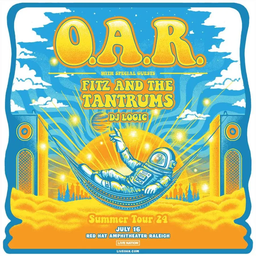 Concert O.A.R. - 16/07/2024 - Raleigh - Red Hat Amphitheater - Etats-Unis